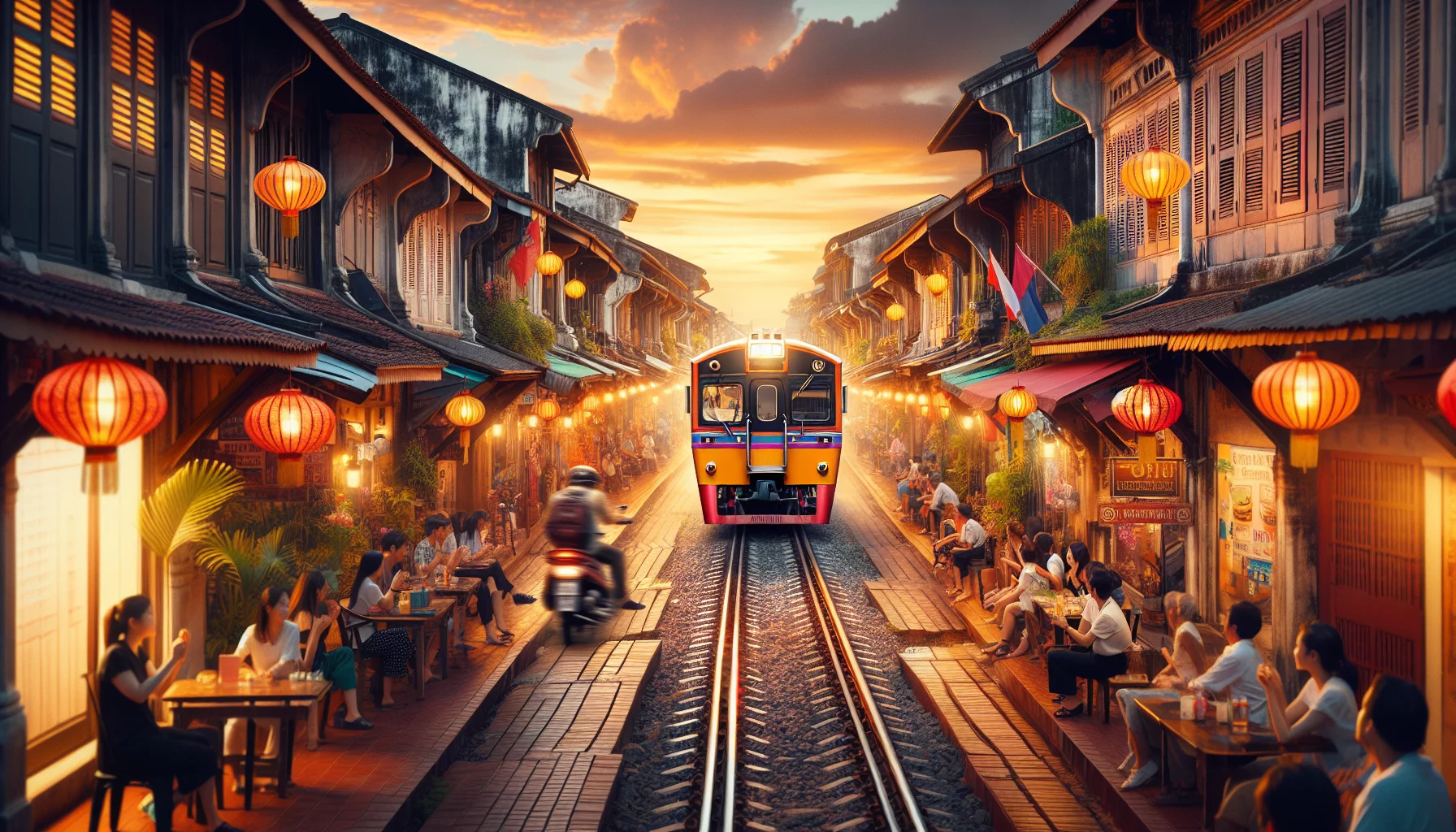 Hanoi Train Street Dare to Walk the Tracks of Thrills? - Le Toan Travel